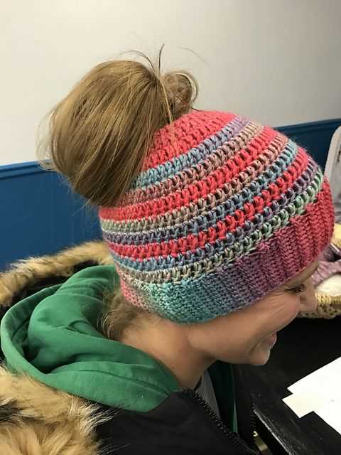 Cozy and Creative: Free Knitted Patterns for Ponytail Hats