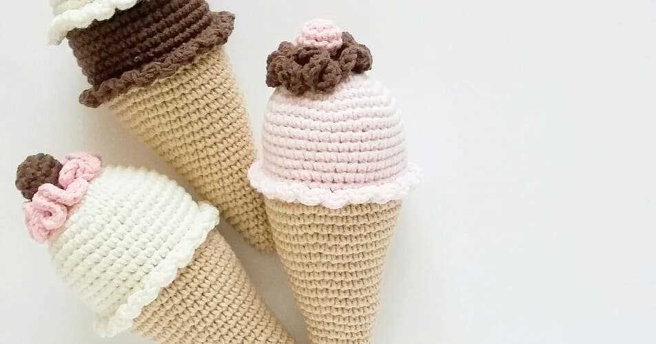 Chilly Stitches: Knit Your Own Ice Cream Cone Pattern