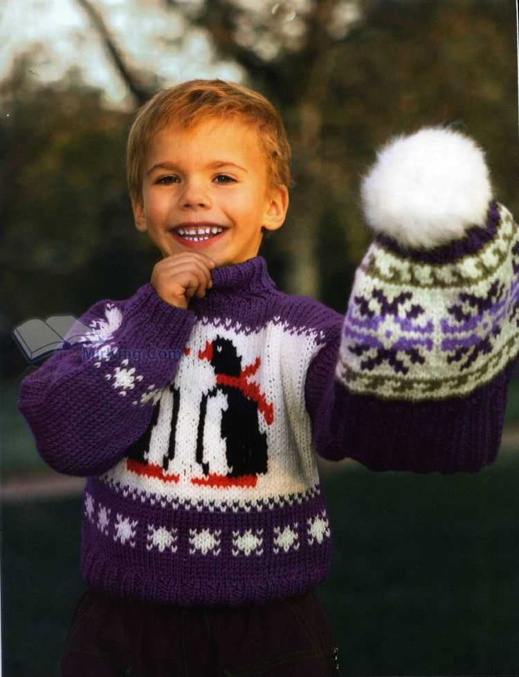 Cozy Up with an Adorable Penguin Sweater: Knitting Pattern