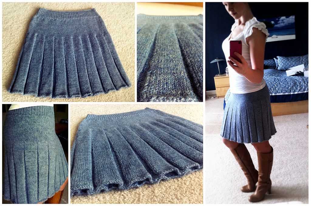 Knit a Stunning Pleated Skirt with This Simple Pattern