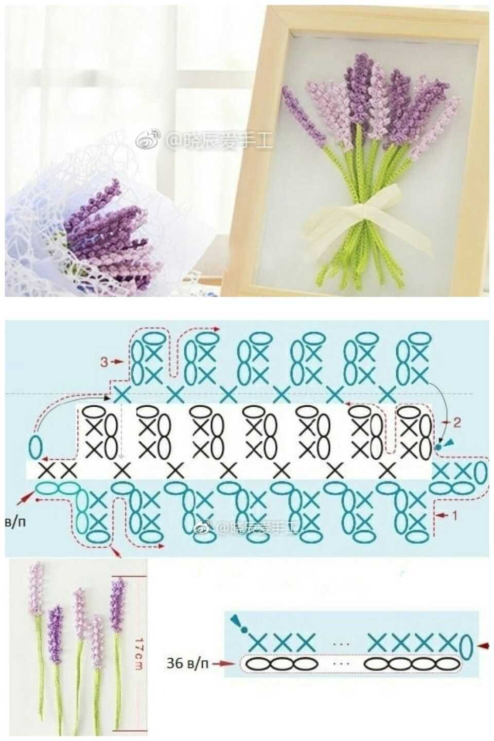 A Calming Craft: Lavender Knitting Pattern