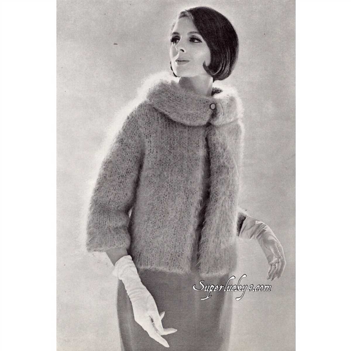 Cozy Knit: Mohair Cardigan Pattern