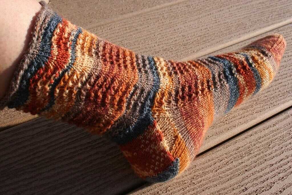 Unleash Your Creativity with Self Striped Yarn Sock Knitting Patterns