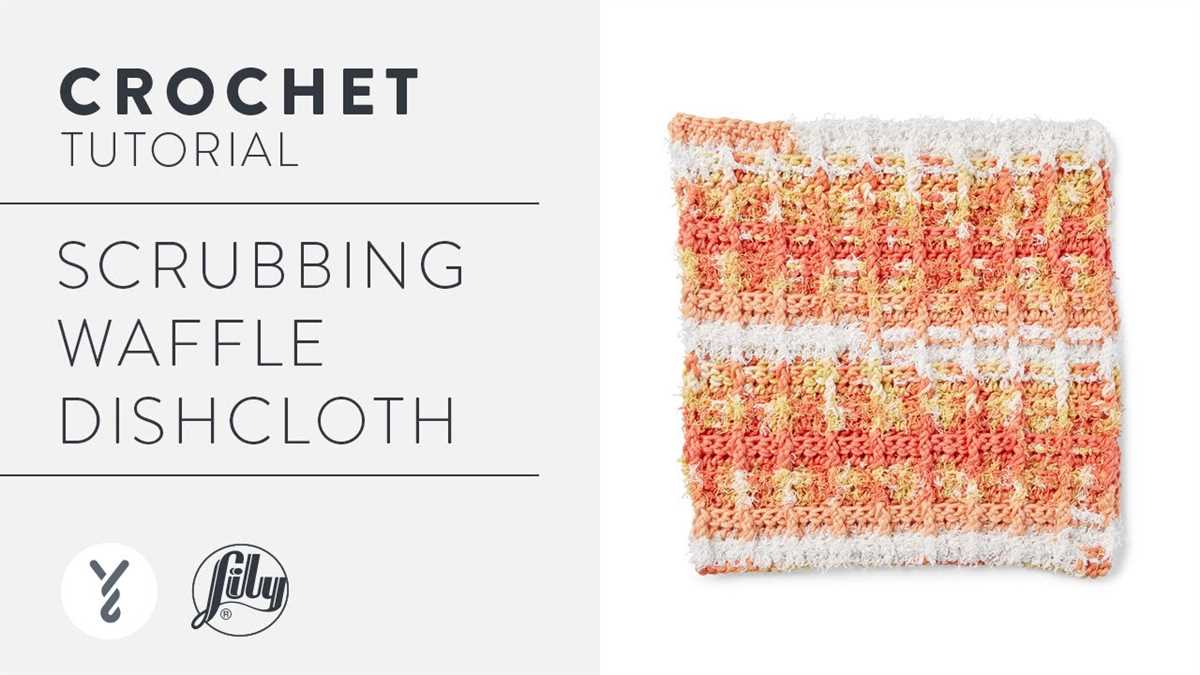 Unique knitting patterns for Sugar'n cream scrub off yarn