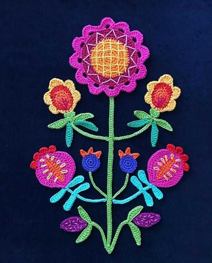 Beautiful Blooms: Unleash Your Creativity with These Free Knitted ...