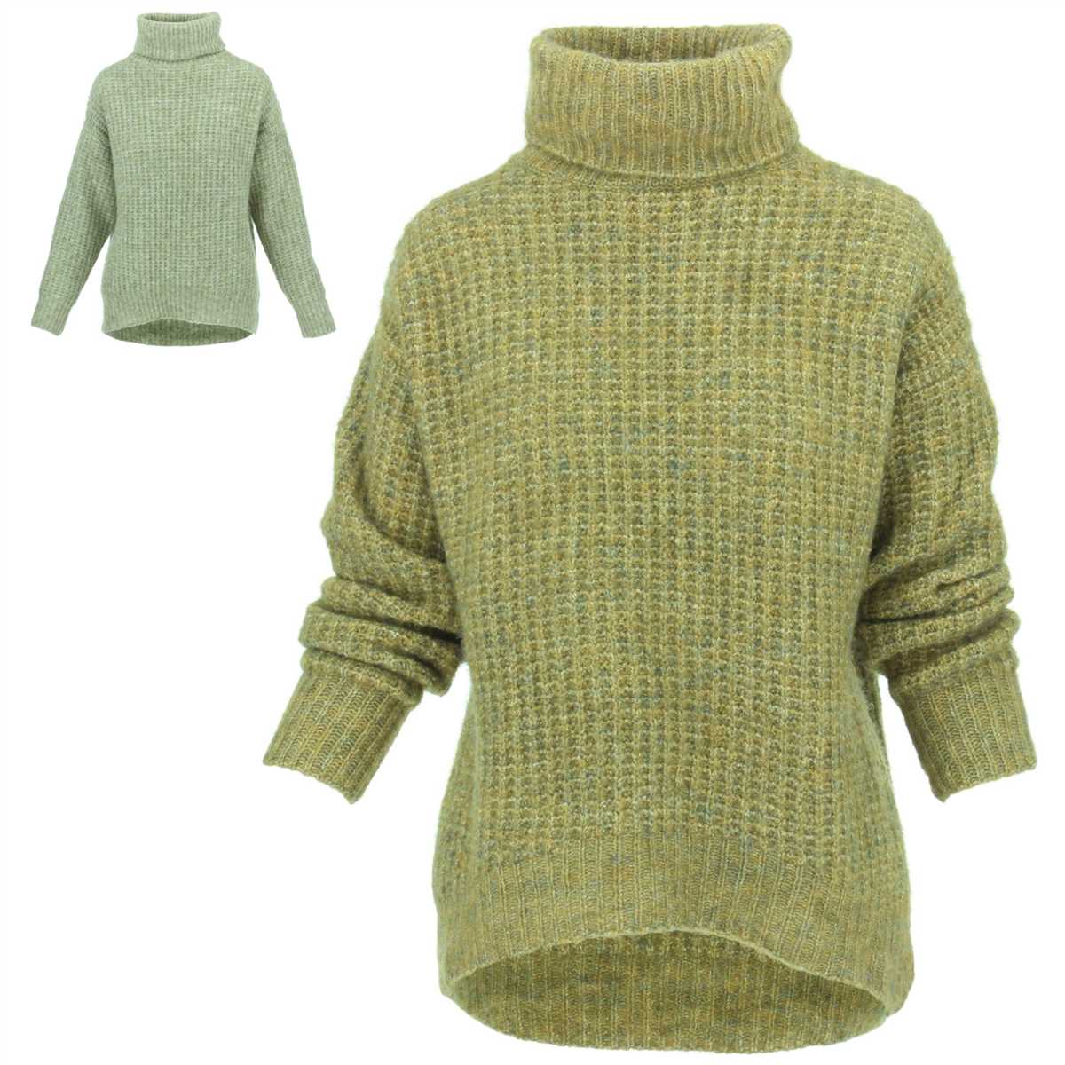 Stylish and cozy knitting patterns for roll neck jumpers