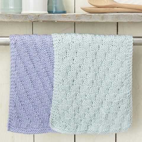 Easy and Stylish Knitted Hand Towels: Free Patterns