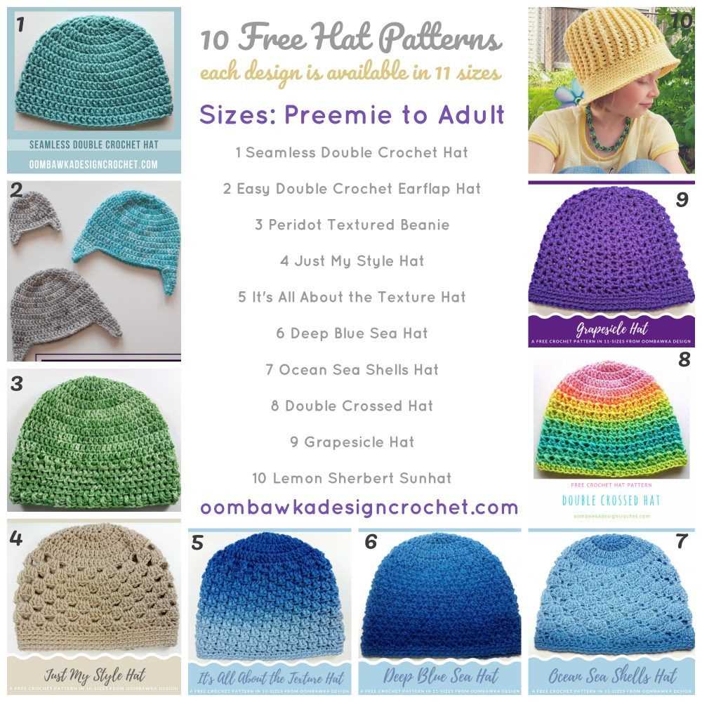 Simple Knit Hat Pattern with Seed Stitch Texture