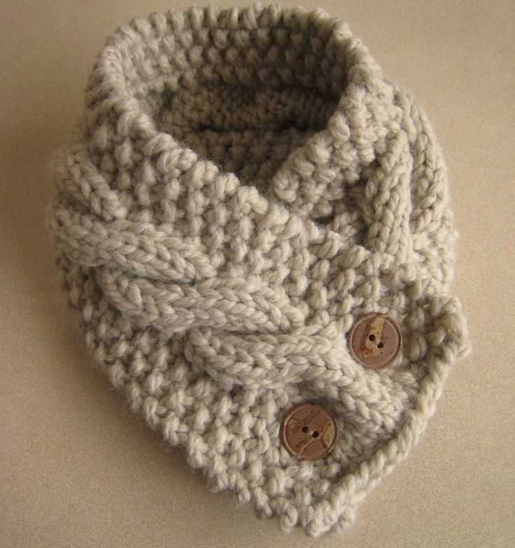 Cozy and Easy Knit Neck Warmer Pattern