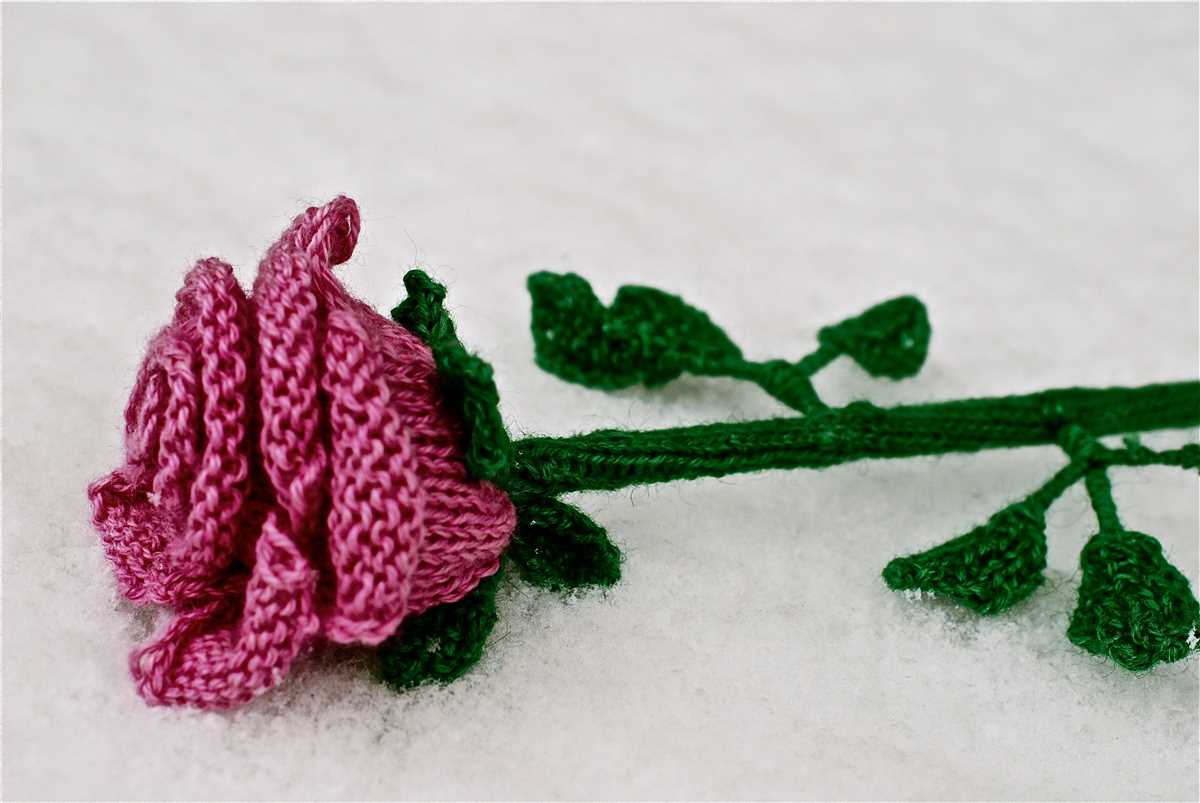 Cozy Blossoms: Free Patterns for Tiny Knitted Flowers