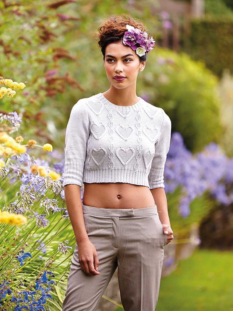 Cozy Crop: Knit Your Own Super Short Sweater