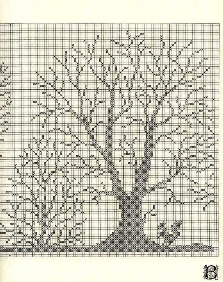Knit a Stunning Tree of Life Square with This Pattern