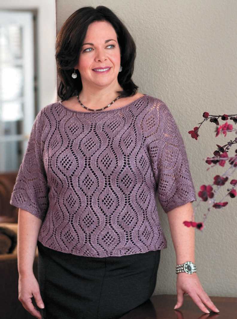 Stylish Knitting Patterns for Curvy Women's Sweaters