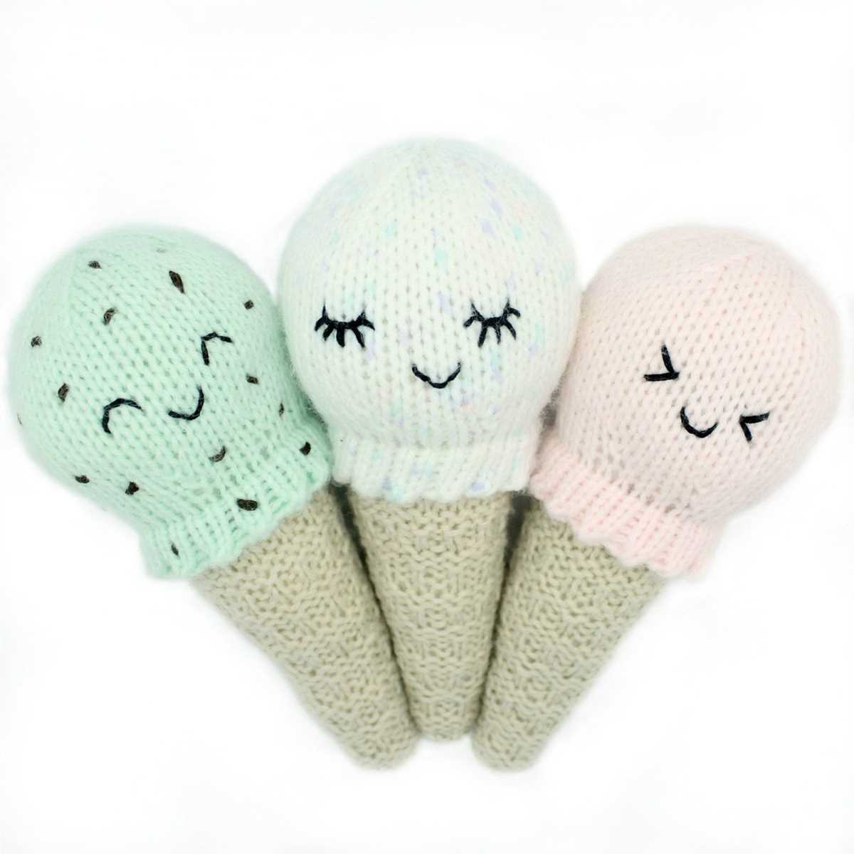Chilly Stitches: Knit Your Own Ice Cream Cone Pattern