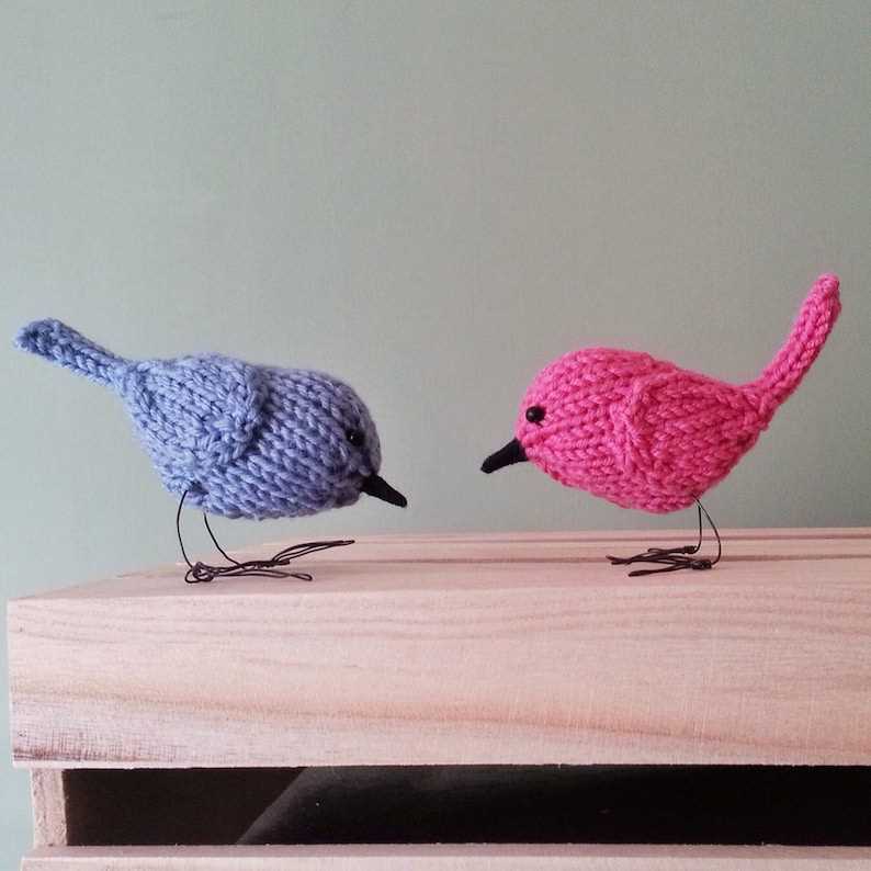 Knit a Cute Bird with this Easy Pattern