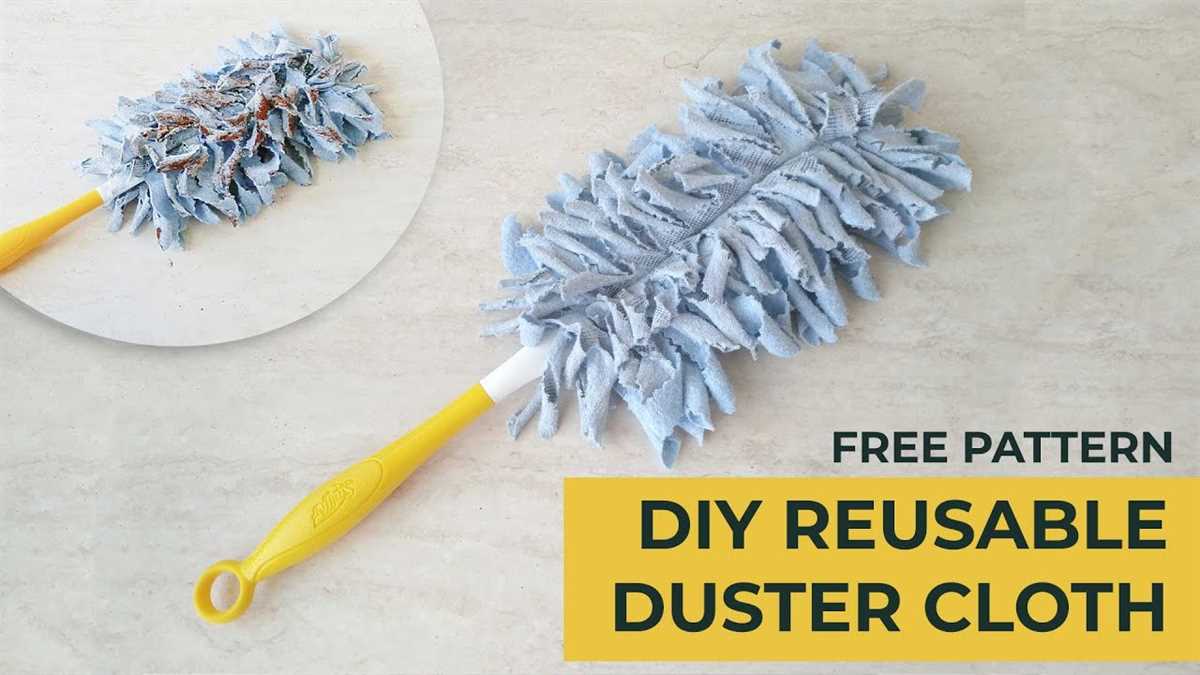 Easy Knitting Pattern for a Swiffer Duster