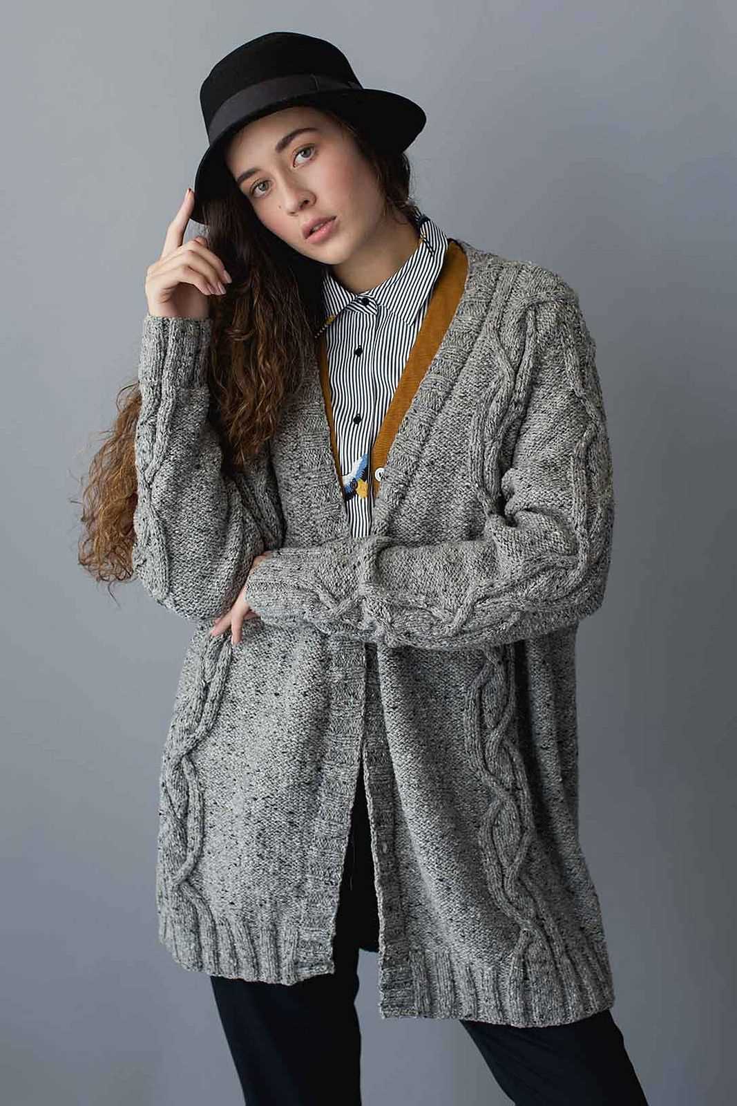 Cozy Knit: A Pattern for an Oversized Cardigan