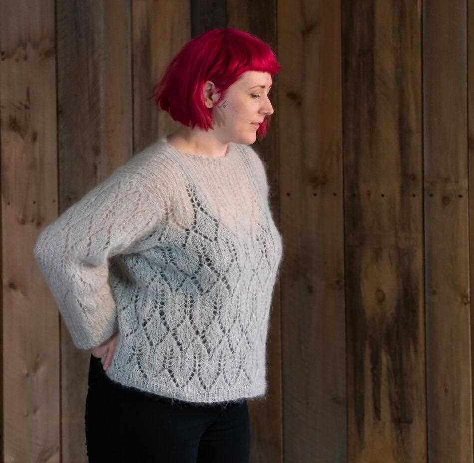 Cozy Knit: Mohair Cardigan Pattern