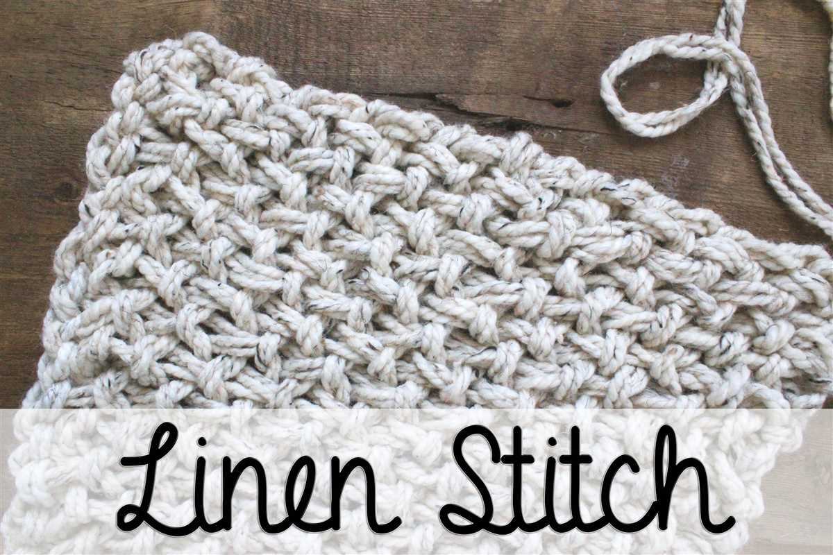 Easy Dishcloth Pattern Using the Knit Linen Stitch