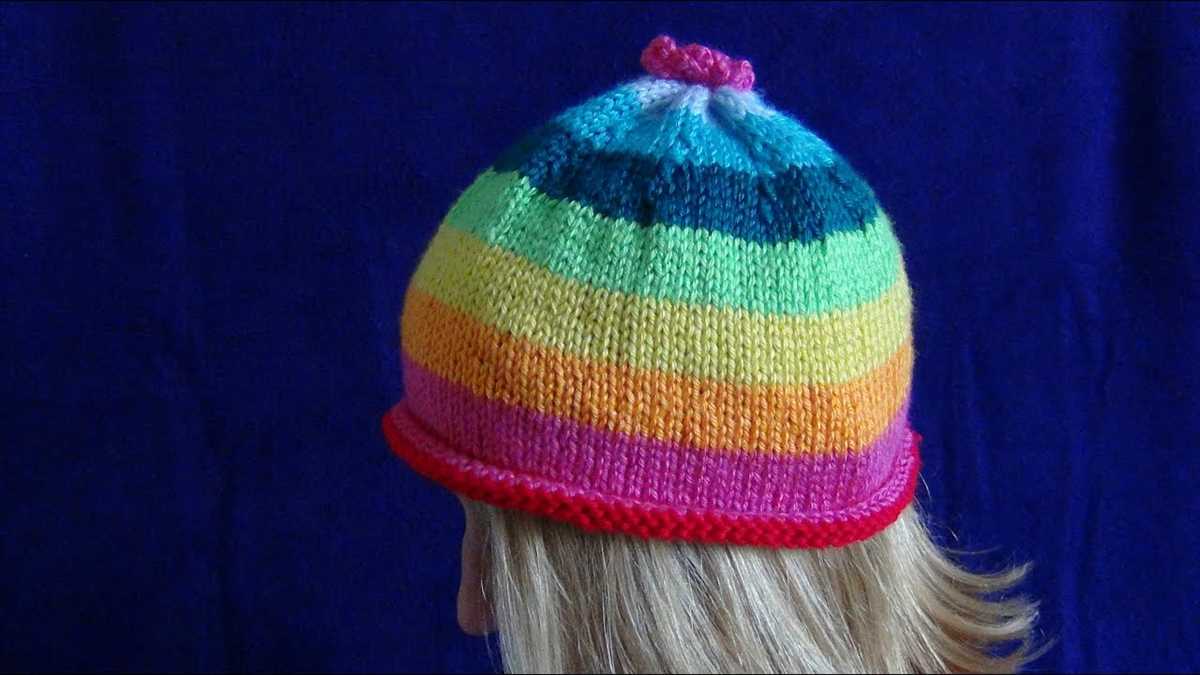 Stylish and Vibrant DIY Knit Hat Pattern