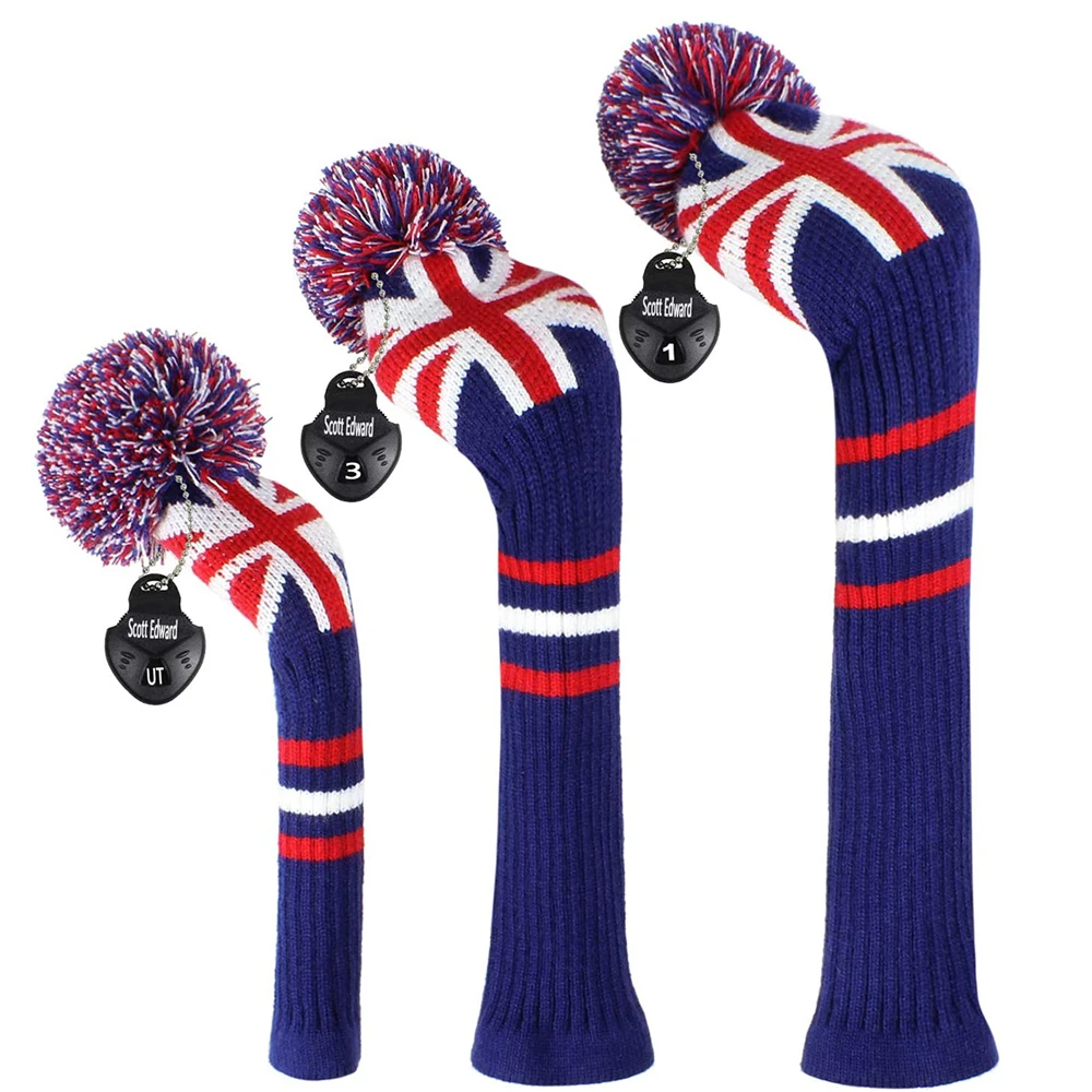 Handcrafted Patterns for Knitted Golf Club Head Covers