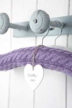 Stylish and Practical: Knit Your Own Coat Hanger Covers!