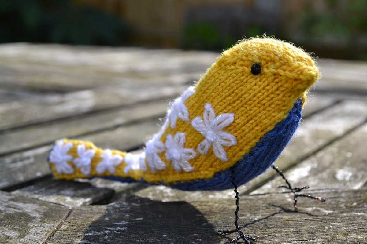 How to create a liver bird knitting pattern