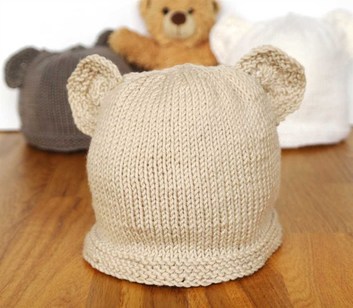 Knit a Cozy Bear Hat with This Simple Pattern