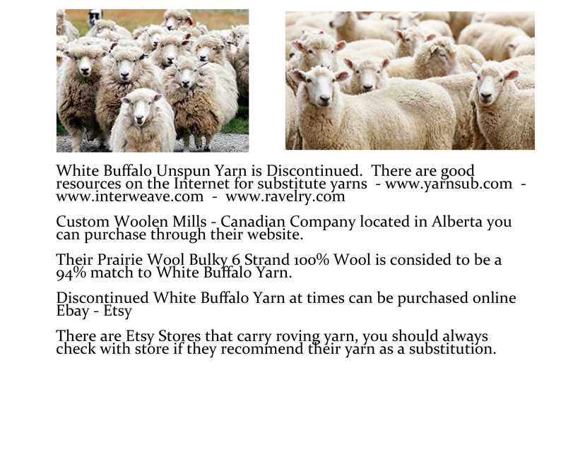Unique knitting patterns with white buffalo designs