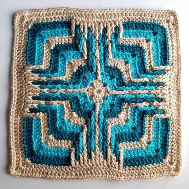 Knit a Meaningful Prayer: Square Pattern