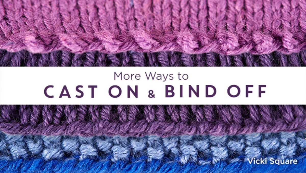 Finishing Your Knitting: Mastering the Art of Binding Off in Pattern