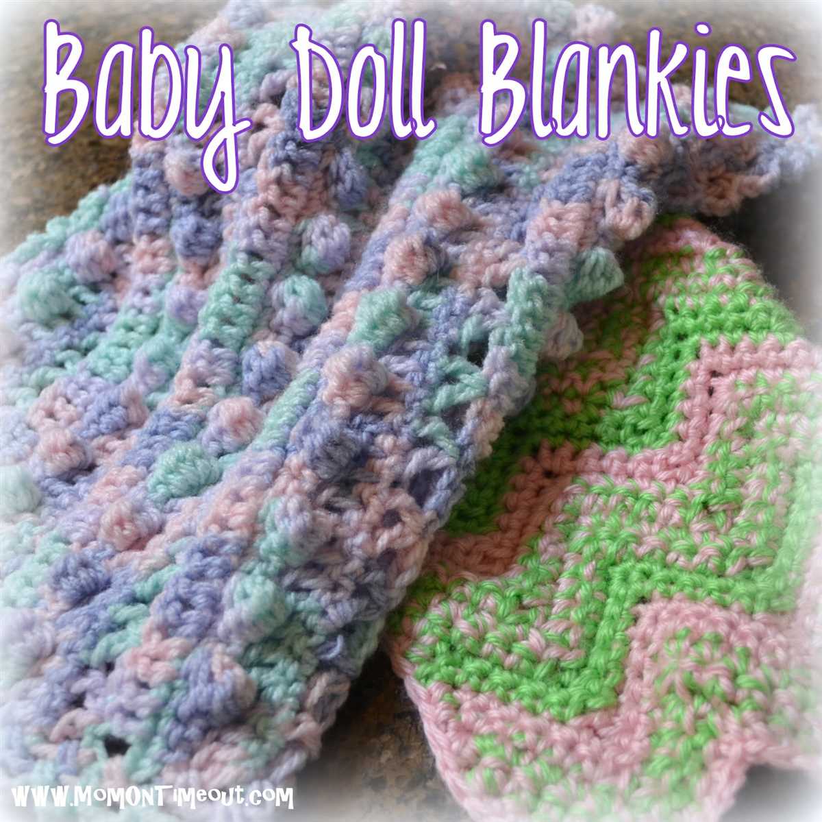 Free knitting pattern for a baby doll pram blanket