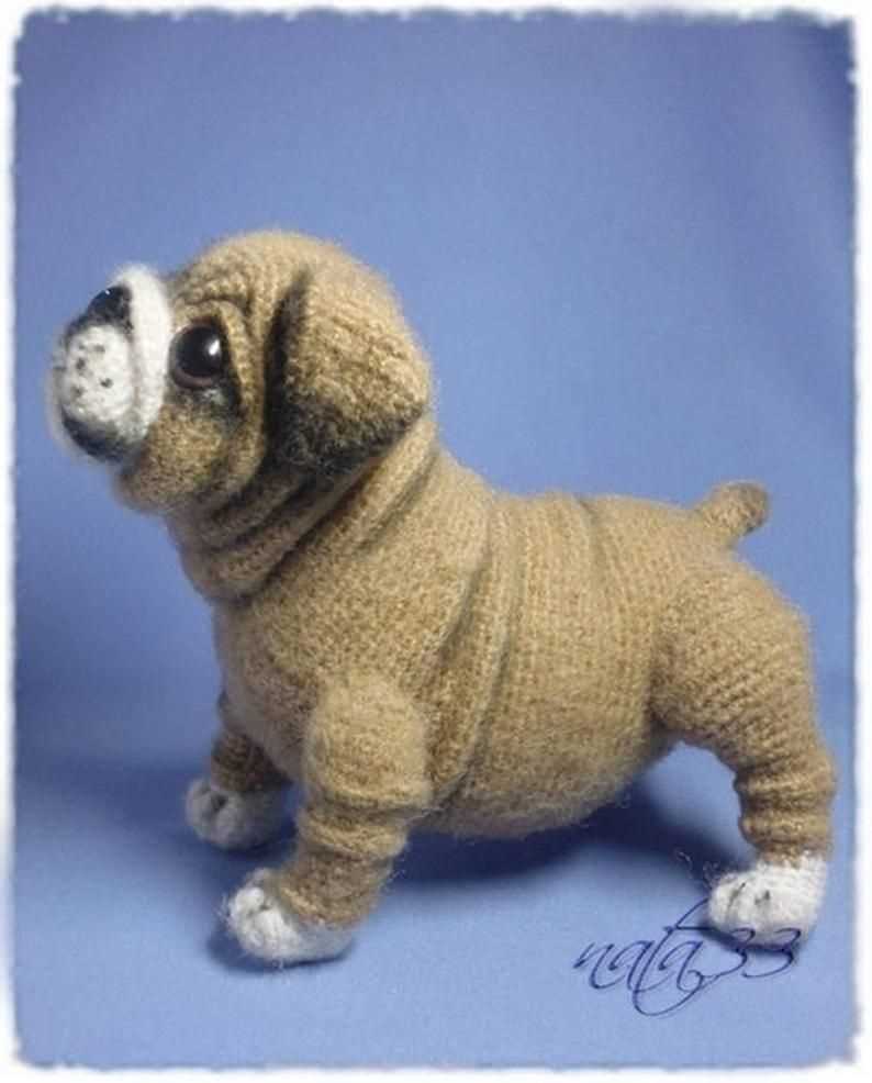 Knit a Bulldog: Unique and Adorable Pattern